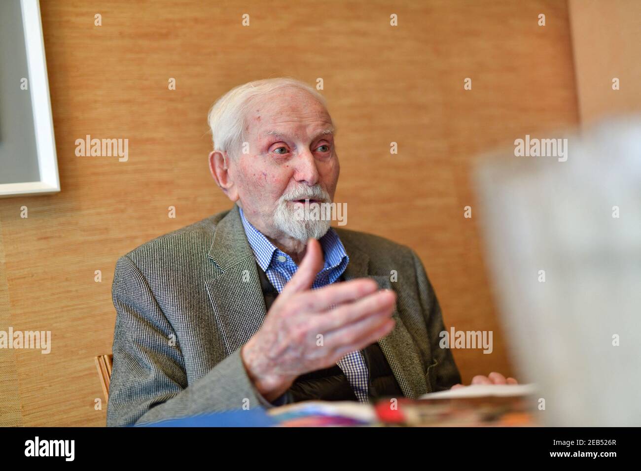 File photo dated December 23, 2019 of Benjamin Orenstein during photo ...