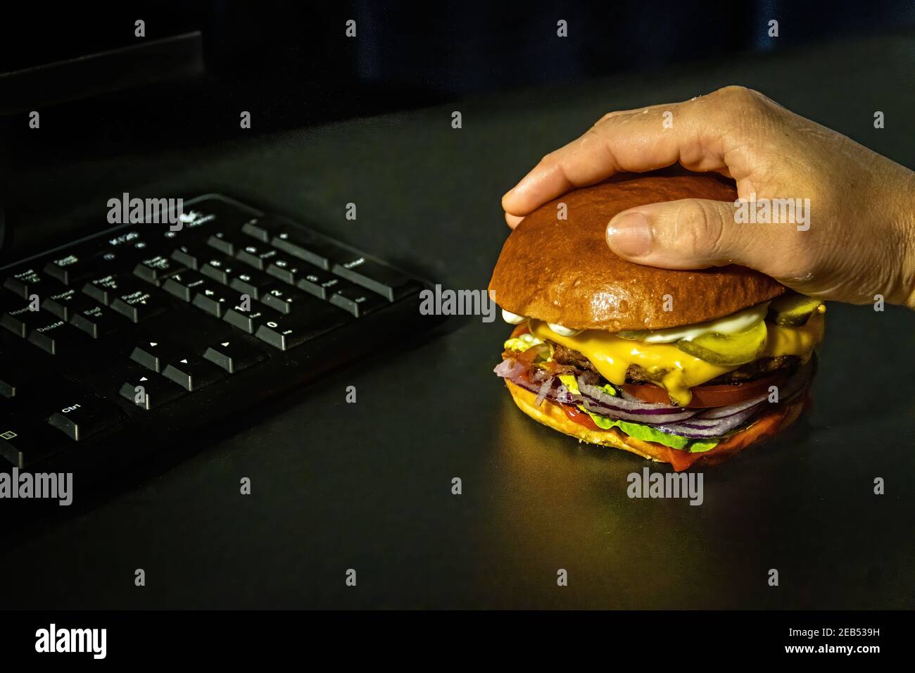 Working lunch hi-res stock photography and images - Alamy