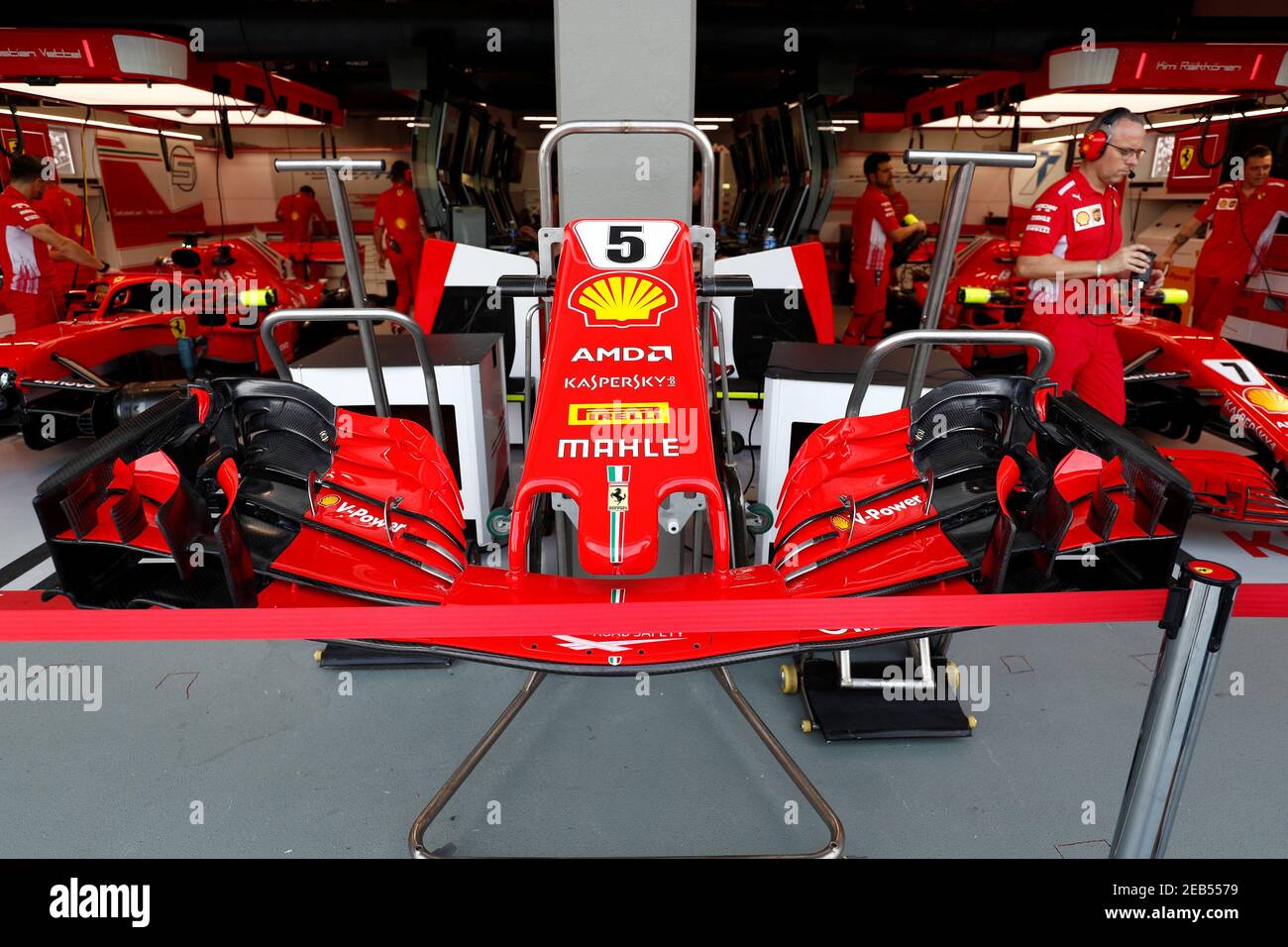 Ferrari f1 garage hi-res stock photography and images - Alamy