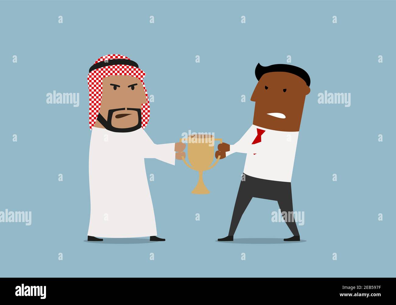 Arabian american conflict Stock Vector Images - Alamy