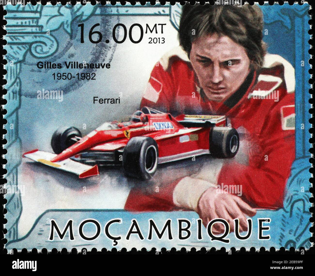 Gilles villeneuve ferrari hi-res stock photography and images - Alamy