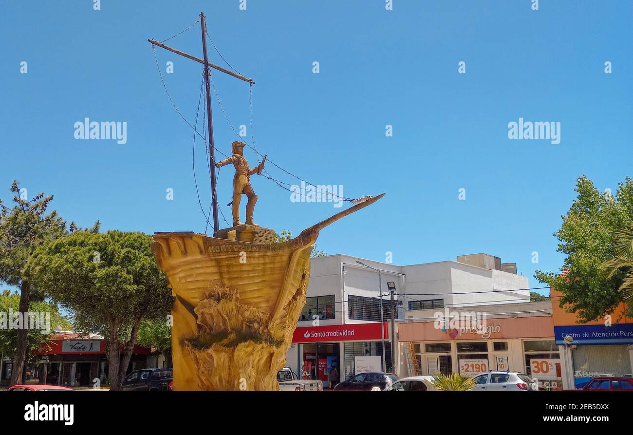 MAR DE AJO, LA COSTA, BUENOS AIRES, ARGENTINA - Dec 18, 2020: The ...