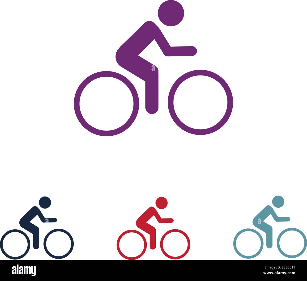 Bicycle logo vector template Stock Vector Image & Art - Alamy