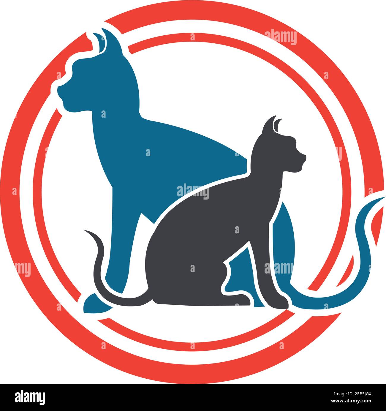 cat logo vector symbol illustration design template Stock Vector Image ...