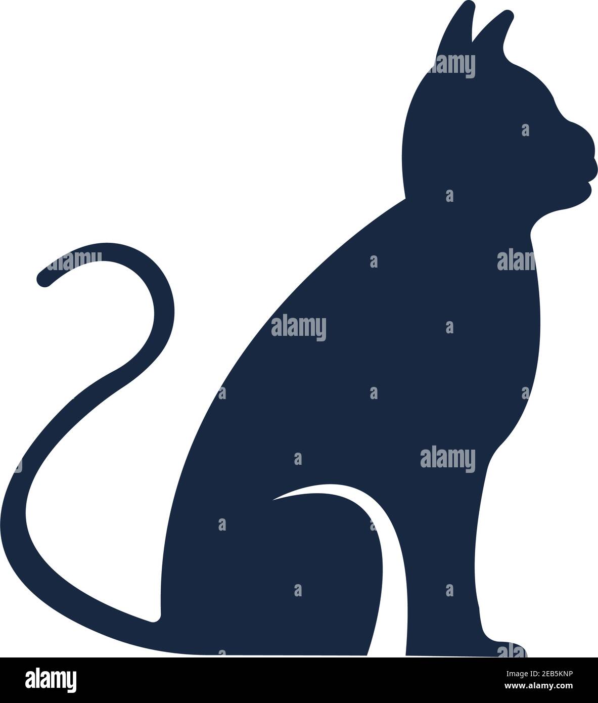 cat logo vector symbol illustration design template Stock Vector Image ...