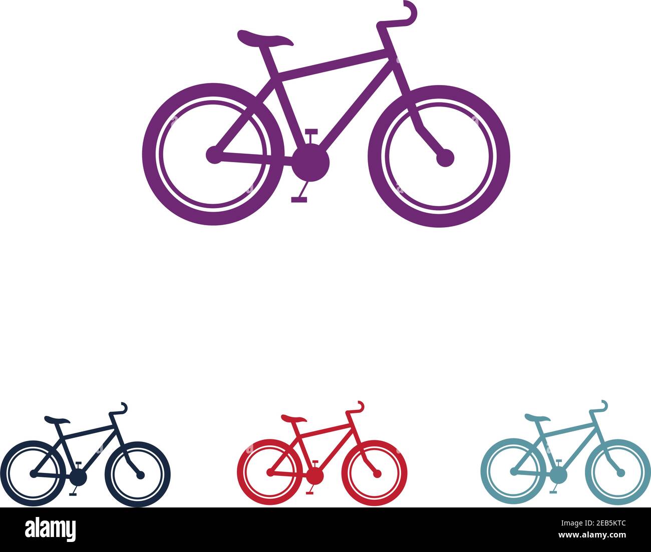Bicycle logo vector template Stock Vector Image & Art - Alamy