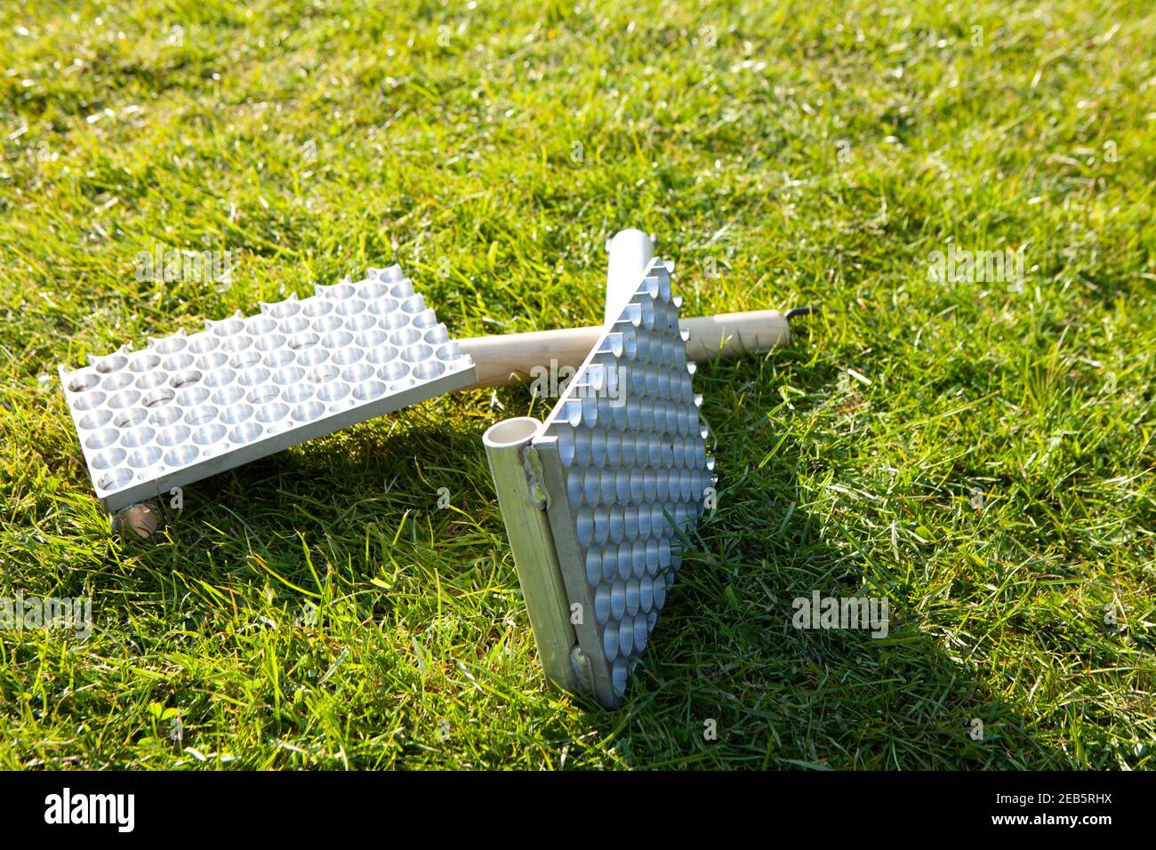 Traditional thatching tools and products Stock Photo - Alamy