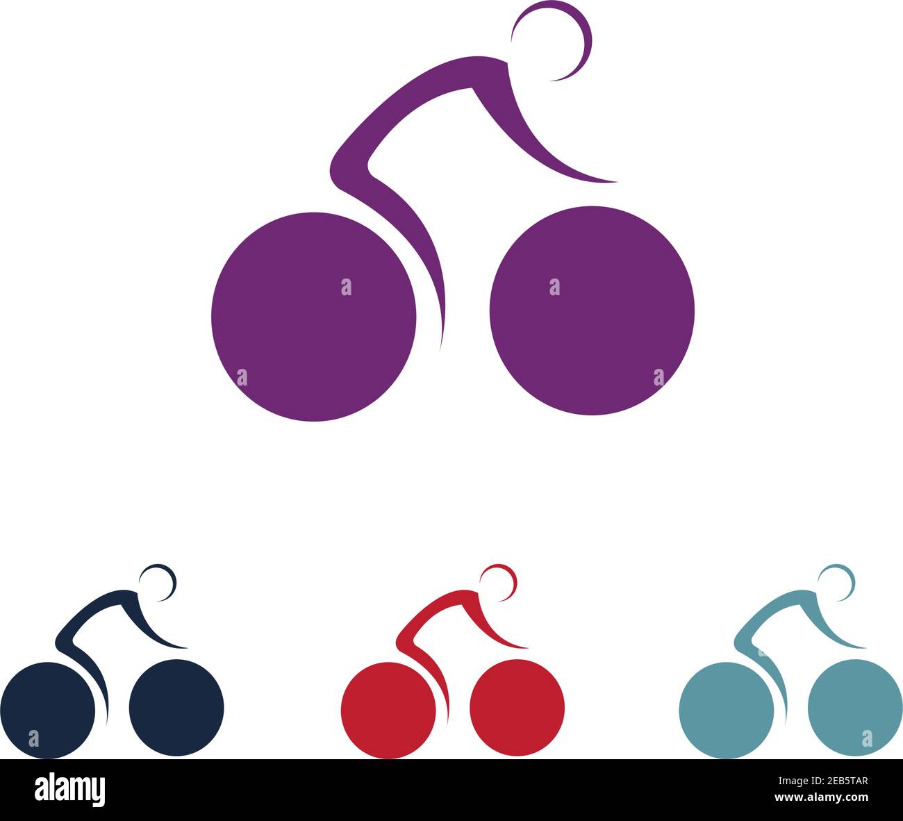 Bicycle logo vector template Stock Vector Image & Art - Alamy