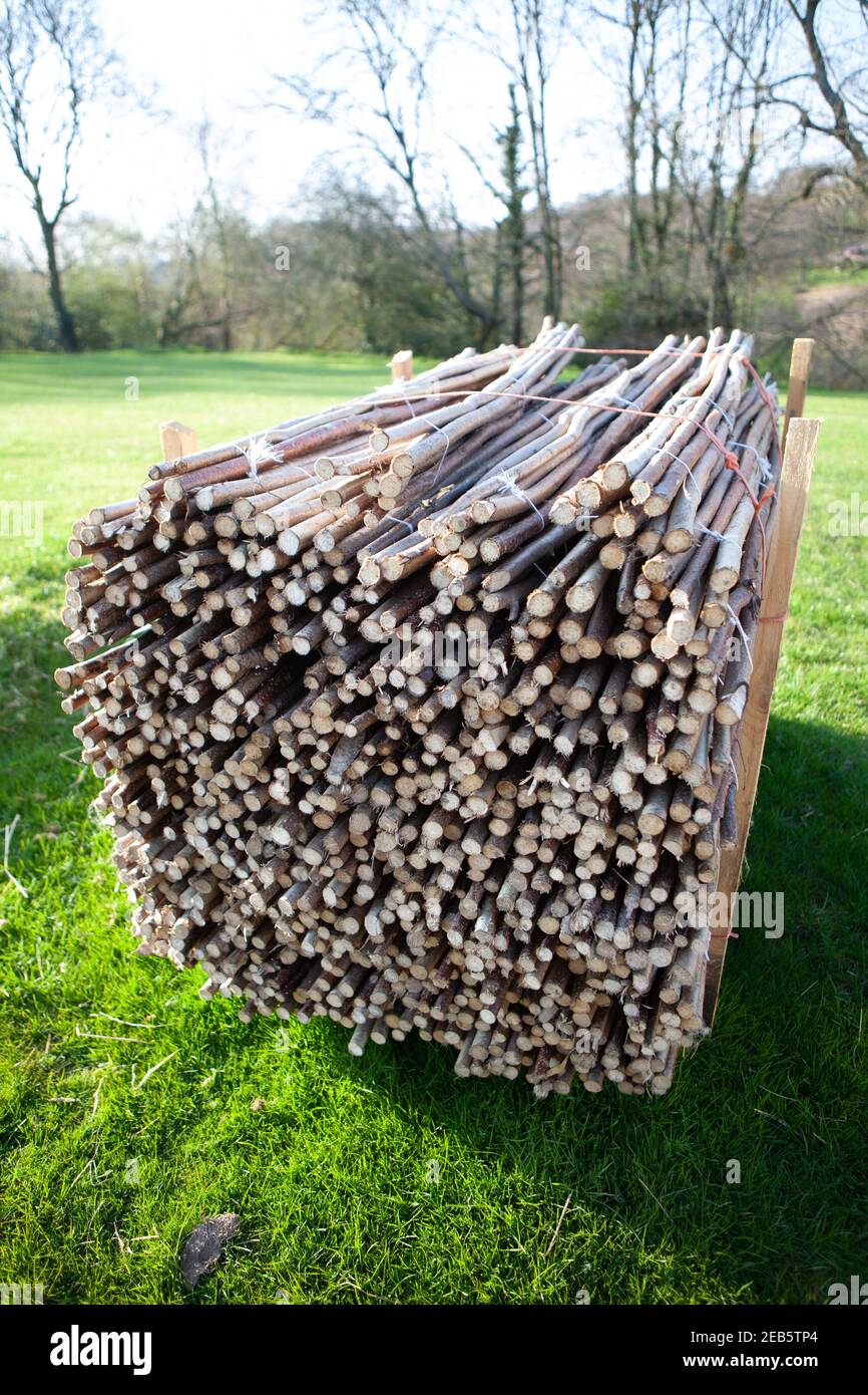 Traditional thatching tools and products Stock Photo - Alamy