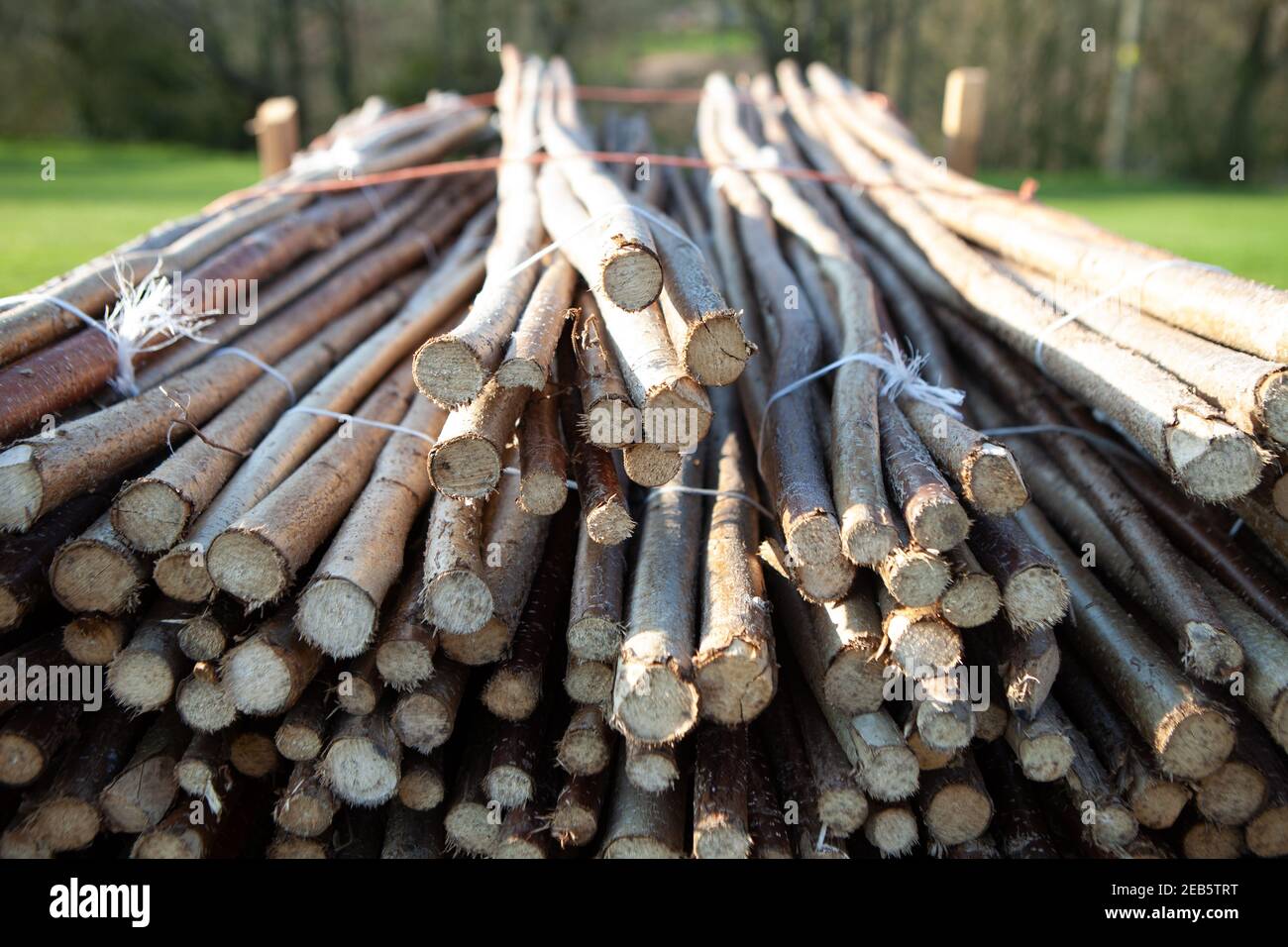 Traditional thatching tools and products Stock Photo - Alamy
