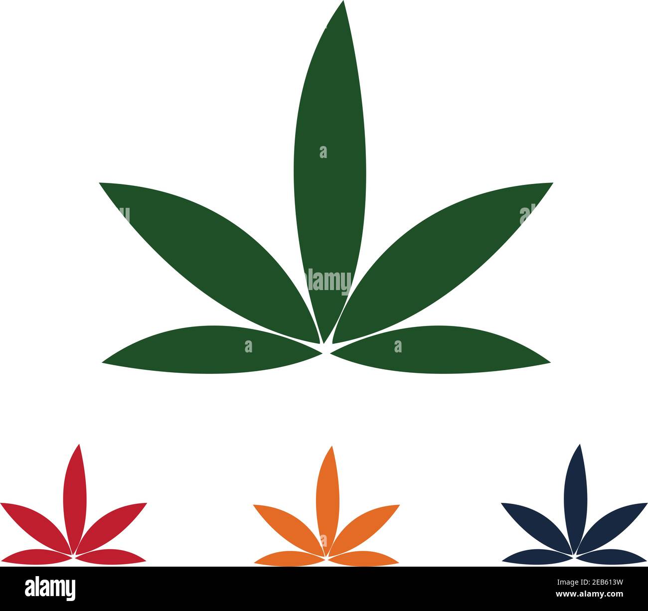 Cannabis leaf vector illustration icon designvector cannabis or ...