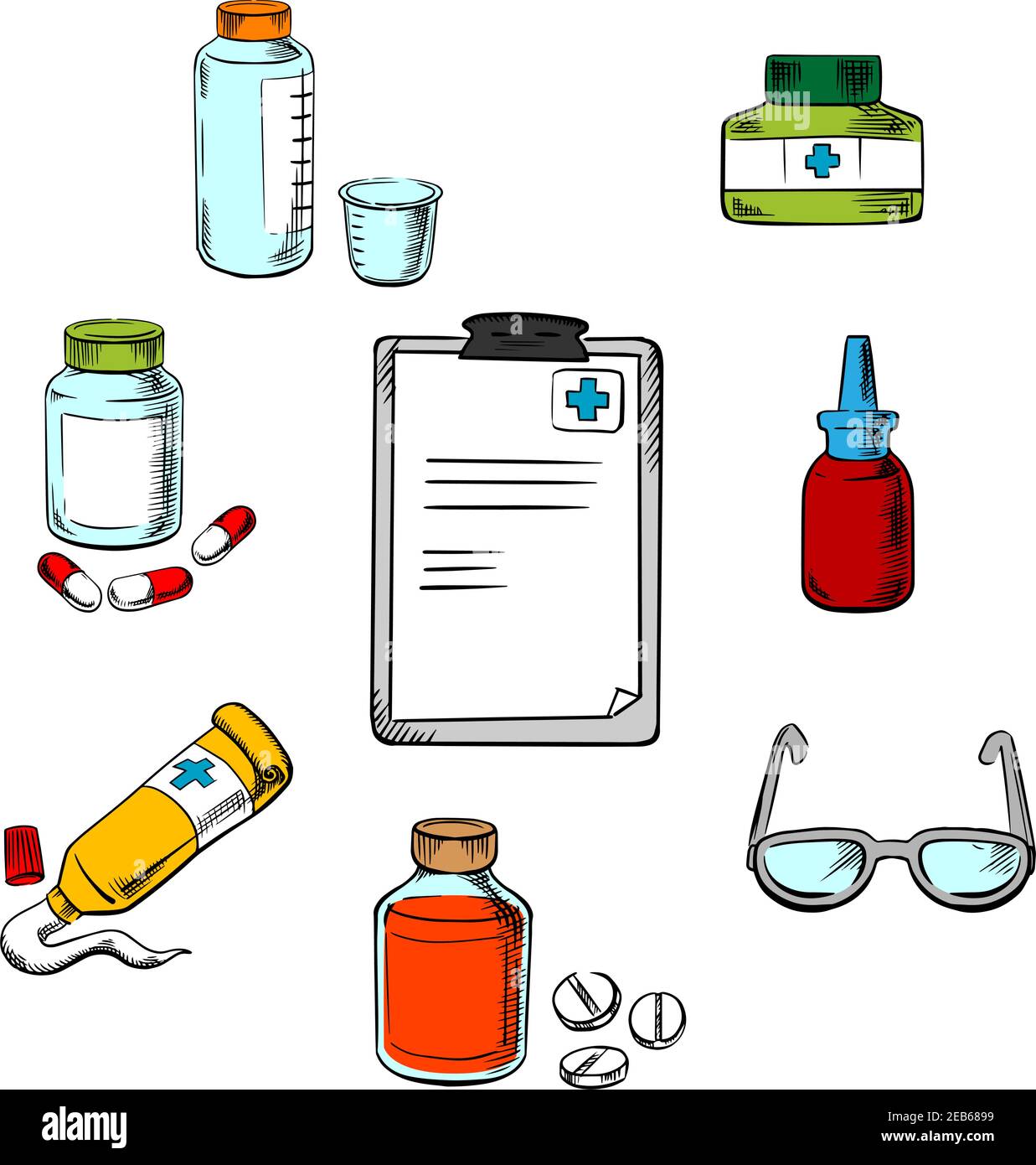 Liquid Medicine Clipart