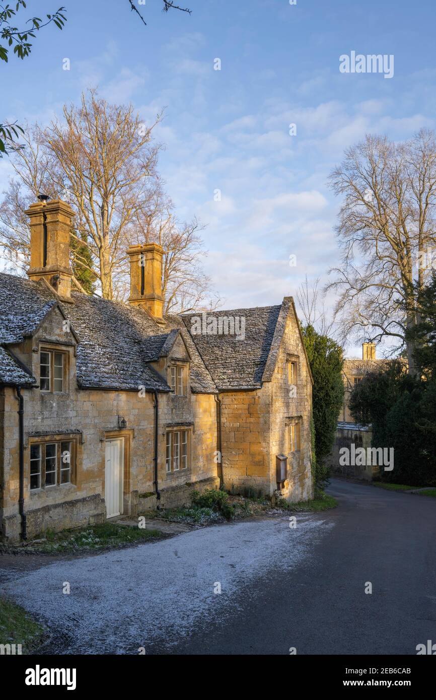 Stanway village, Cotswolds, Gloucestershire, England Stock Photo - Alamy