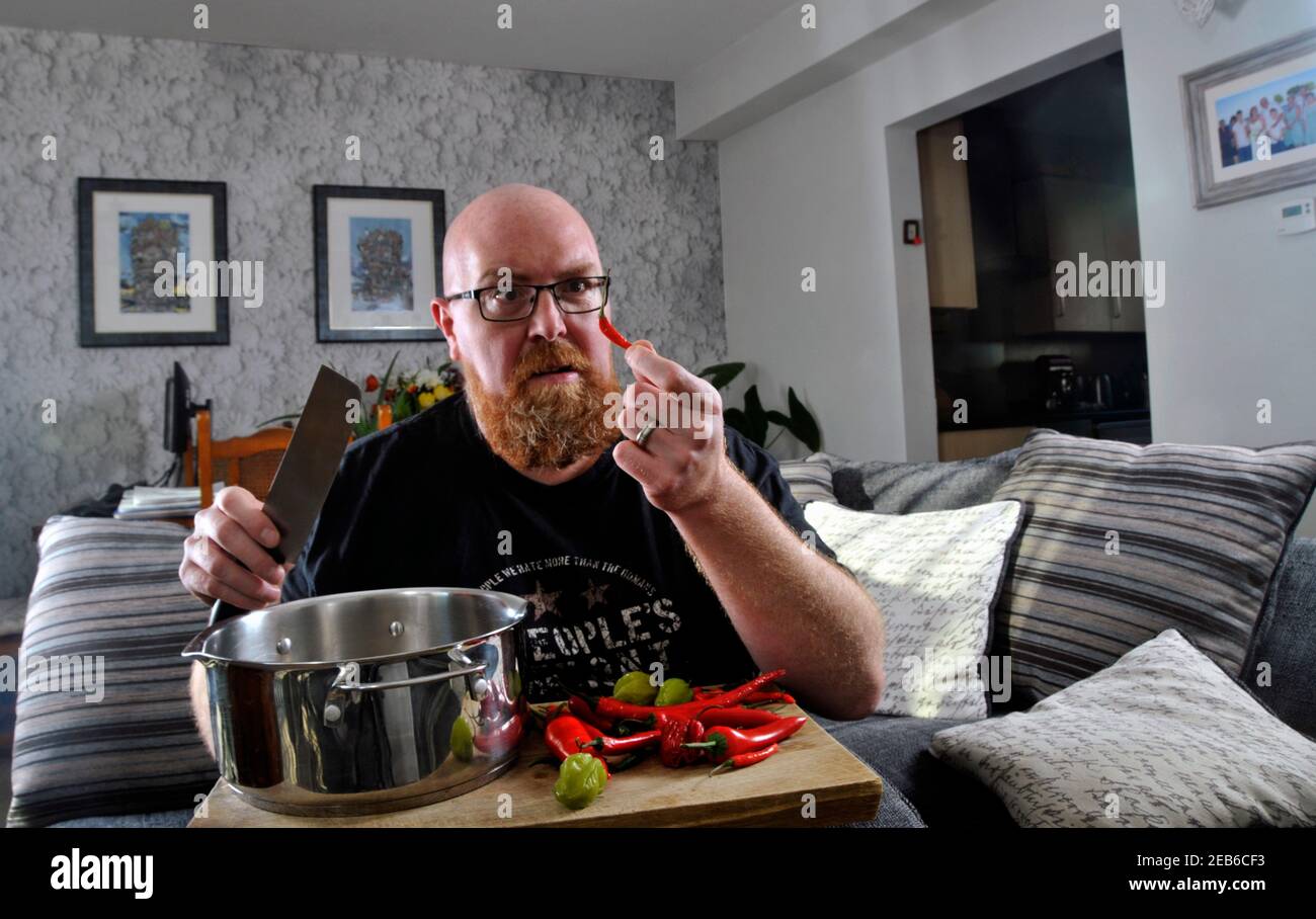 Man chilli hi-res stock photography and images - Alamy