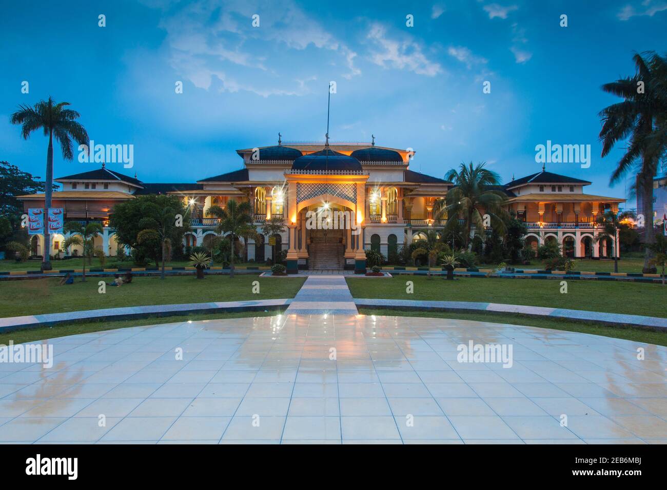 Indonesia, Sumatra, Medan, Maimoon Palace Stock Photo - Alamy