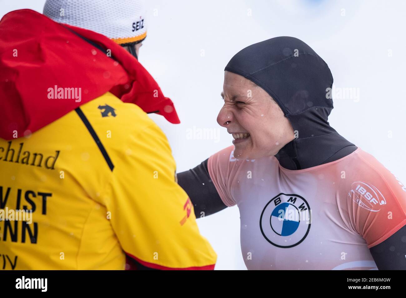 Altenberg, Germany. 12th Feb, 2021. Skeleton: World Championship ...