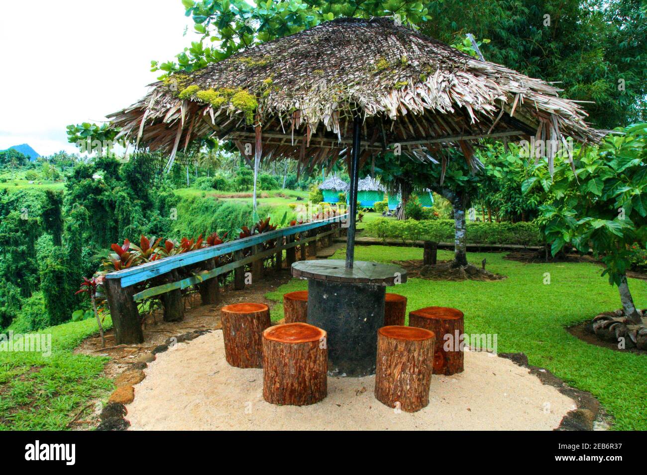 Polynesian architecture hi-res stock photography and images - Alamy