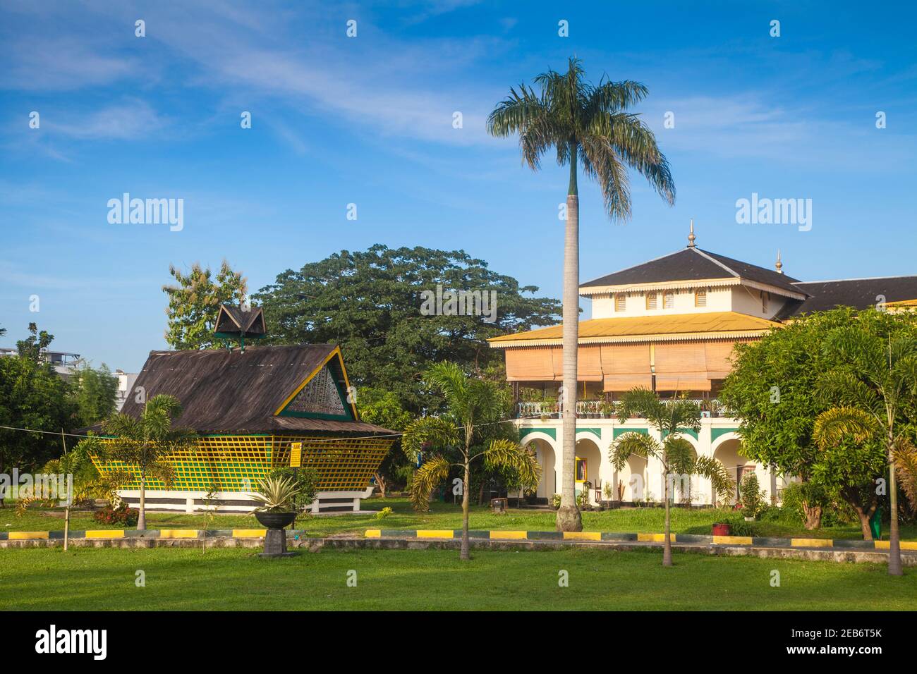 Indonesia, Sumatra, Medan, Maimoon Palace Stock Photo - Alamy