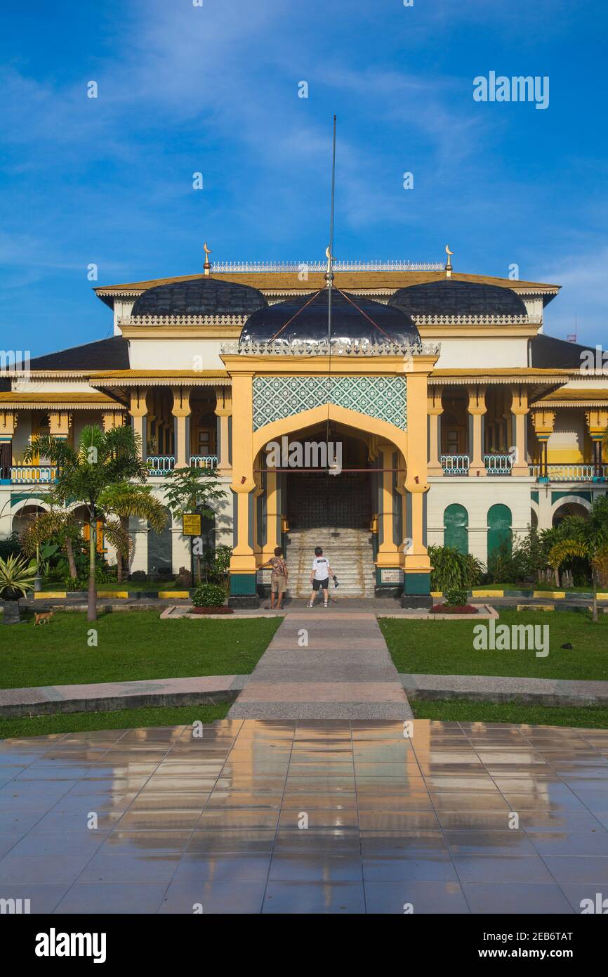 Indonesia, Sumatra, Medan, Maimoon Palace Stock Photo - Alamy