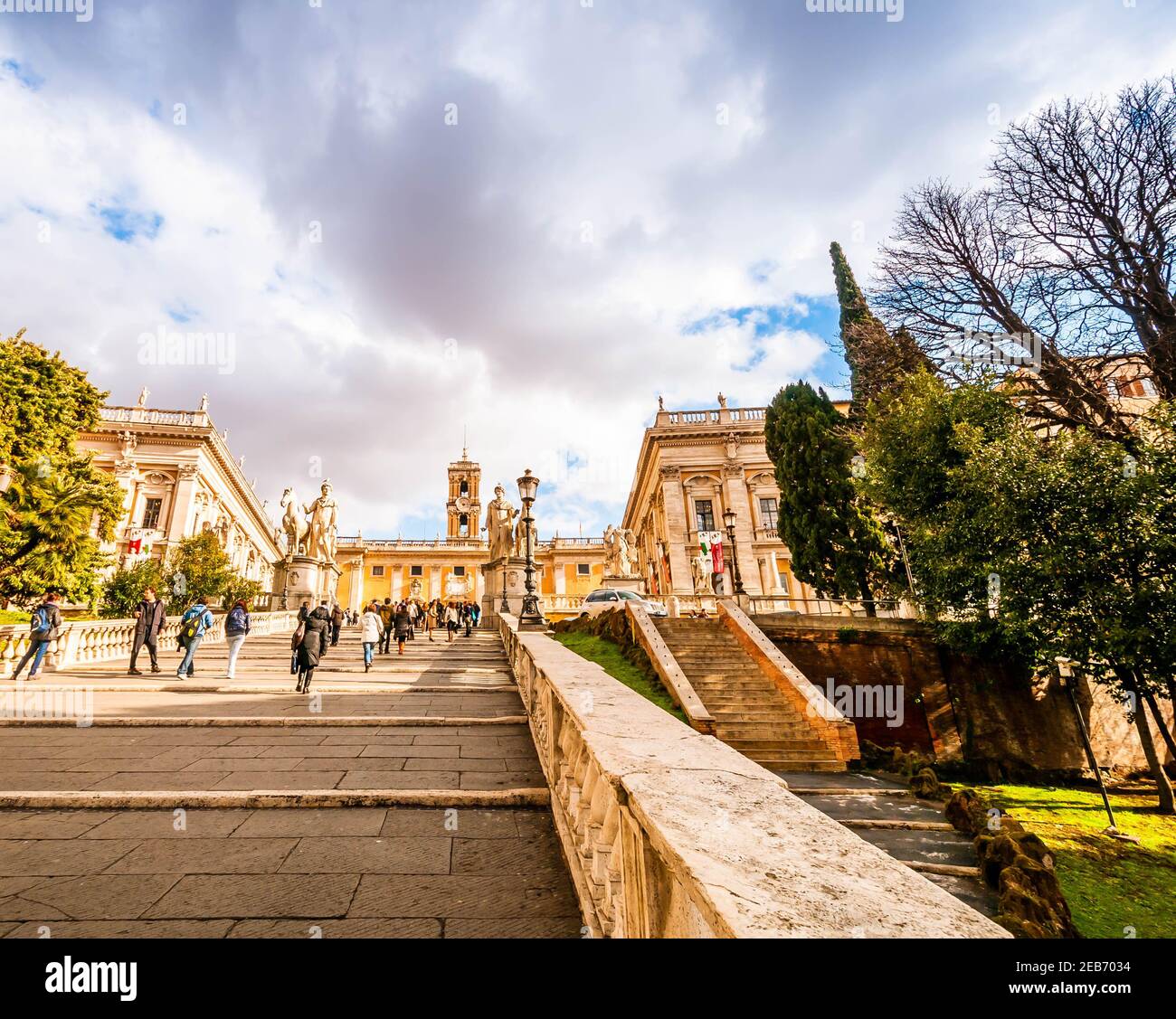 Rome capitol palace hi-res stock photography and images - Alamy