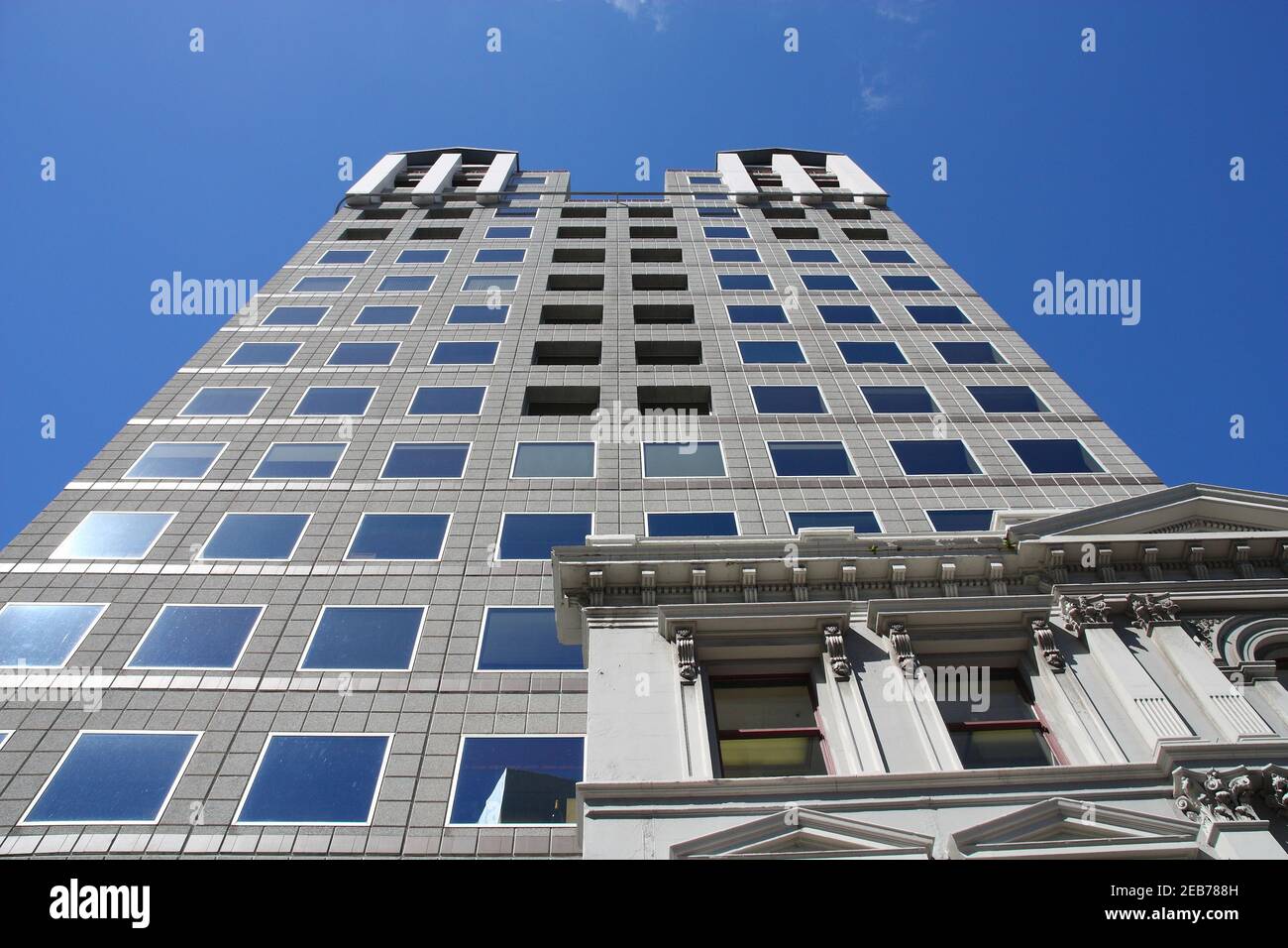 CHRISTCHURCH, NEW ZEALAND - FEBRUARY 17, 2009: Clarendon Tower in ...
