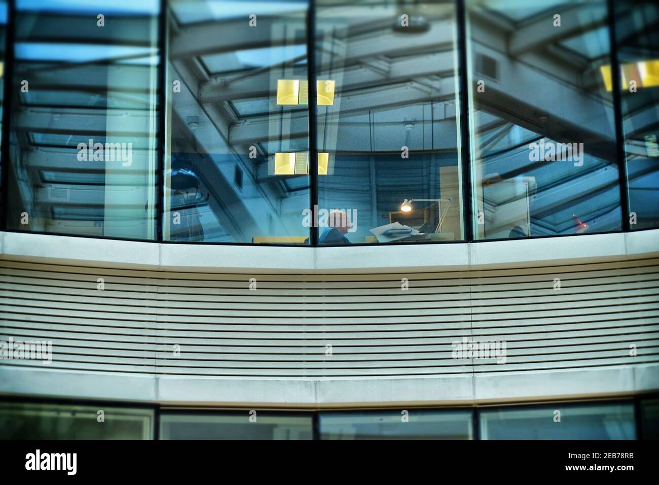 Lonely concept in workplace hi-res stock photography and images - Alamy