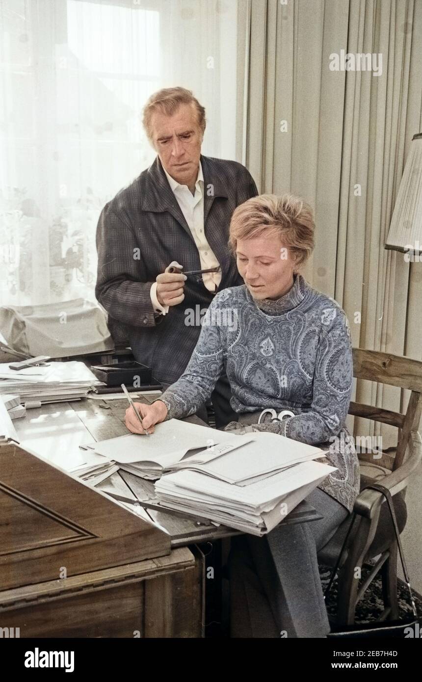 Der deutsche Schauspieler und Synchronsprecher Peter Pasetti mit ...