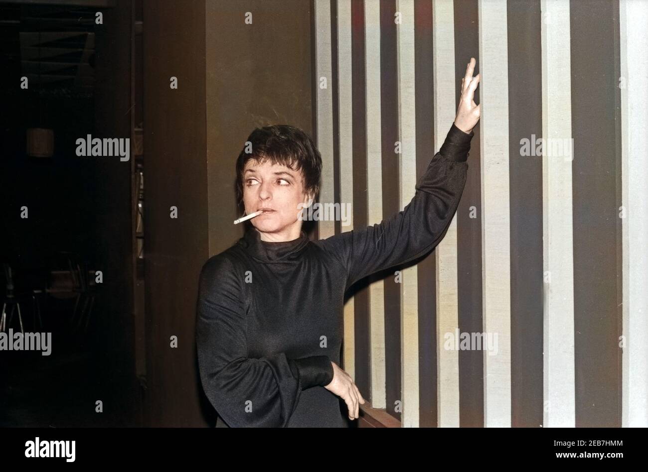 Die deutsche Schauspielerin und Diseuse Brigitte Lebaan, Deutschland ...