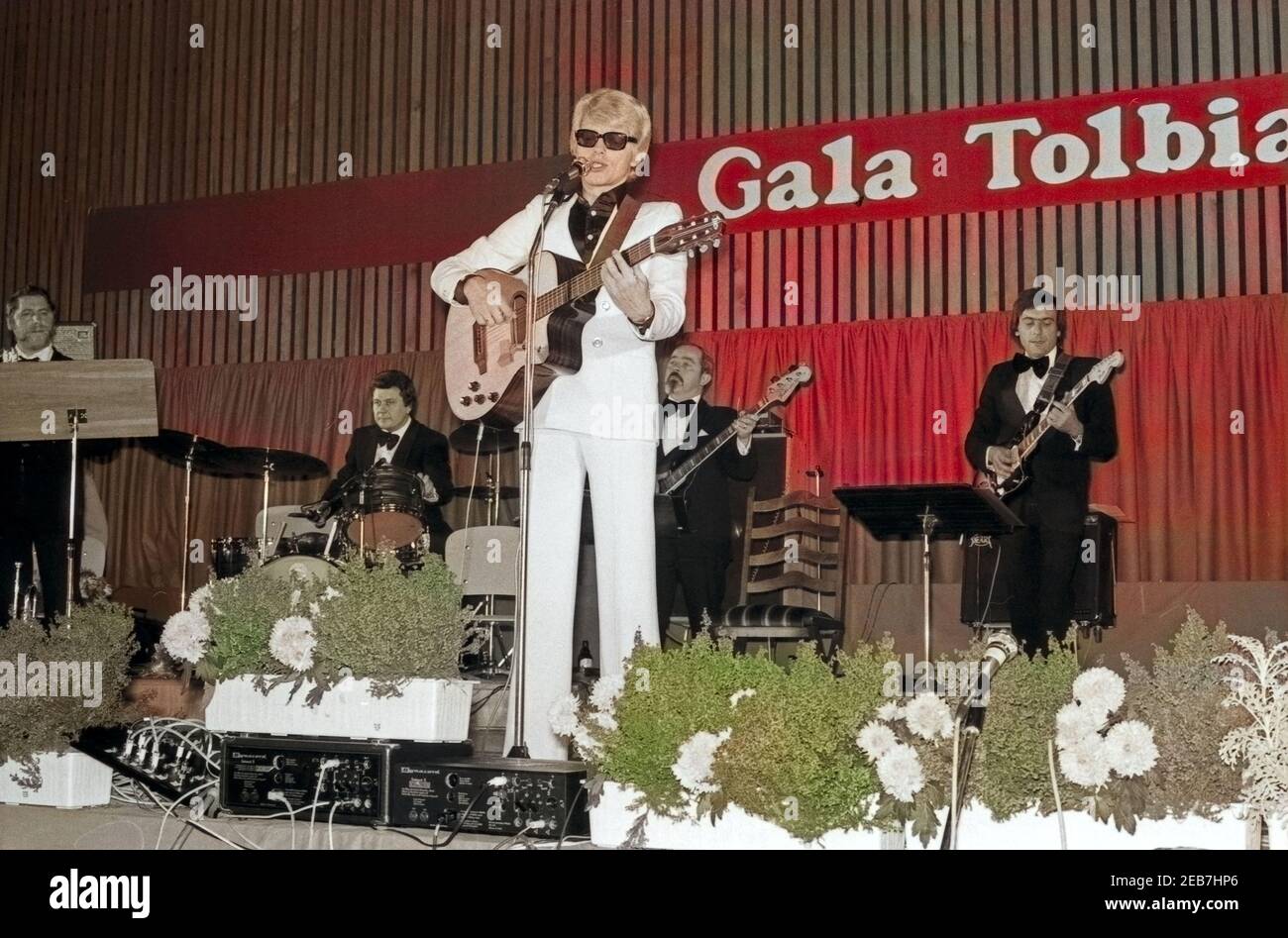 Der deutsche Sänger Heino bei einem Auftritt bei der Gala Tolbiac ...