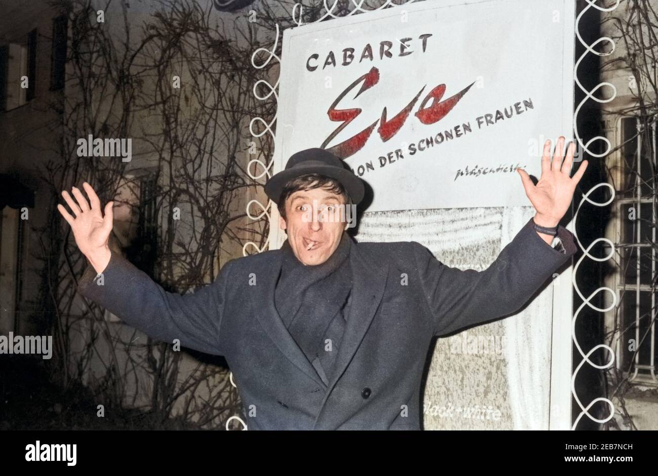 Der österreichische Schauspieler Herbert Fux in München, Deutschland ...