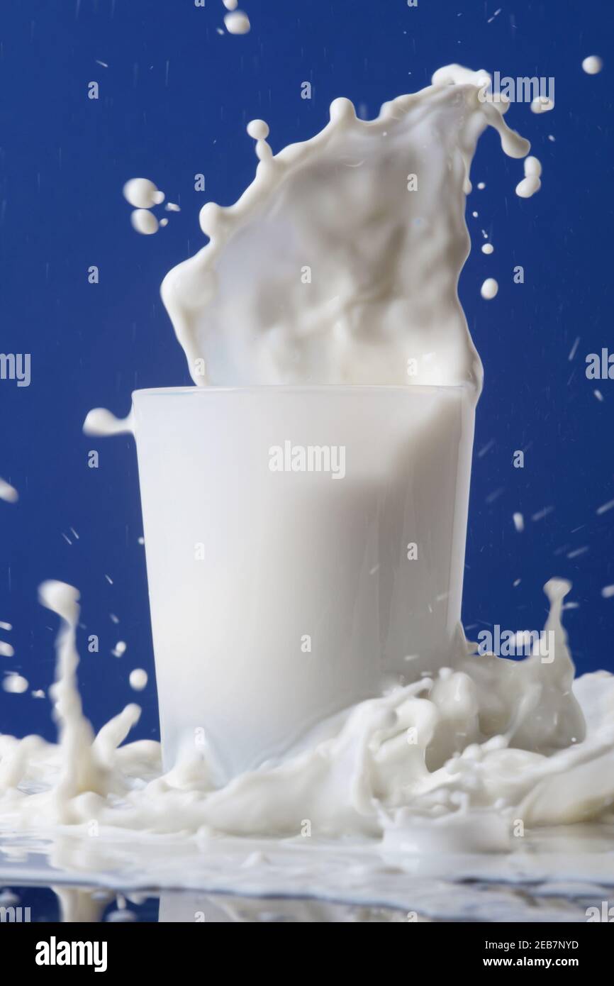 Splash In Milk High Resolution Stock Photography and Images - Alamy