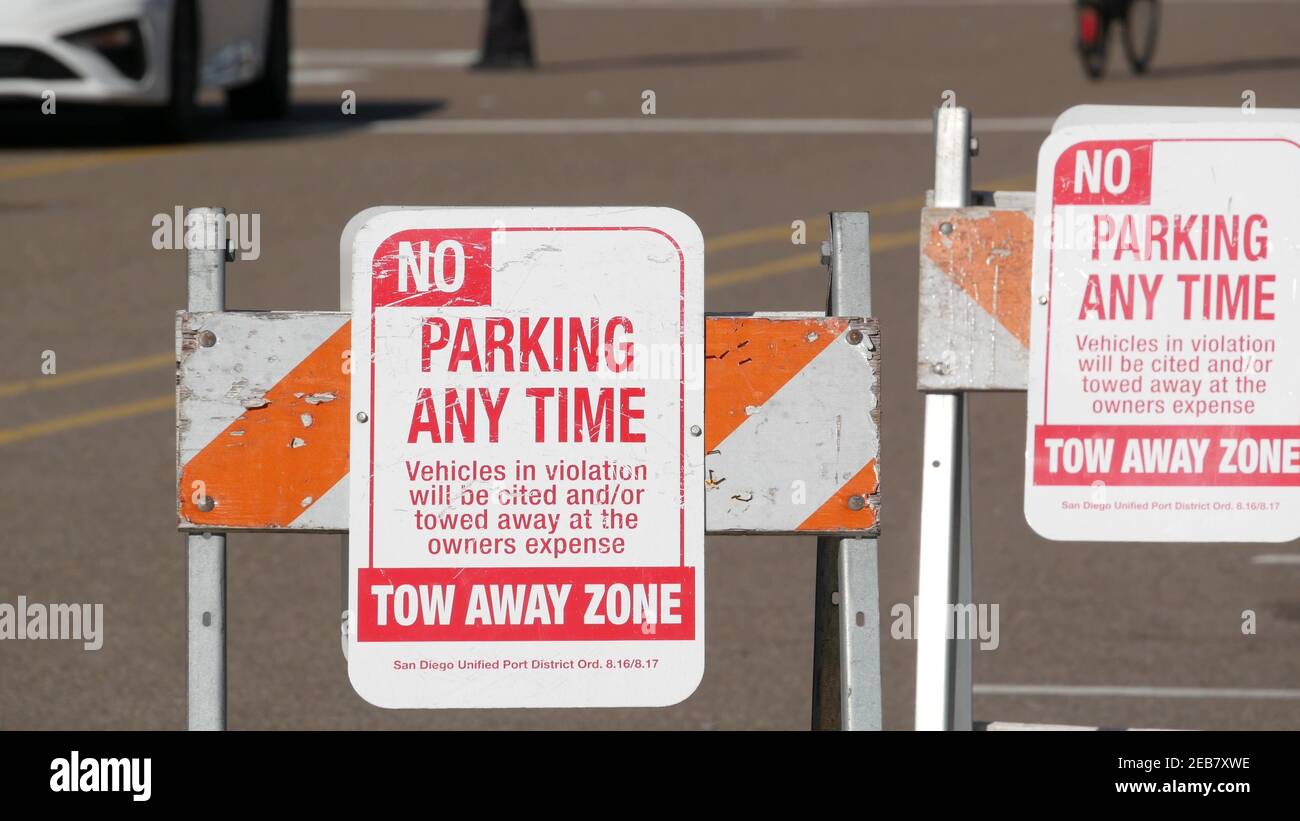 Parking lot sign as symbol of traffic difficulties and transportation ...