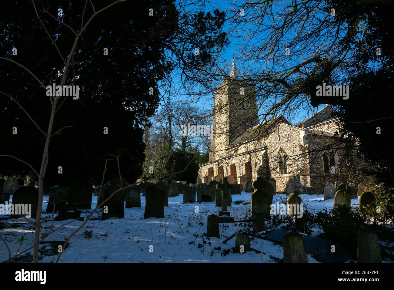 St Remigius, church, Hethersett Stock Photo - Alamy