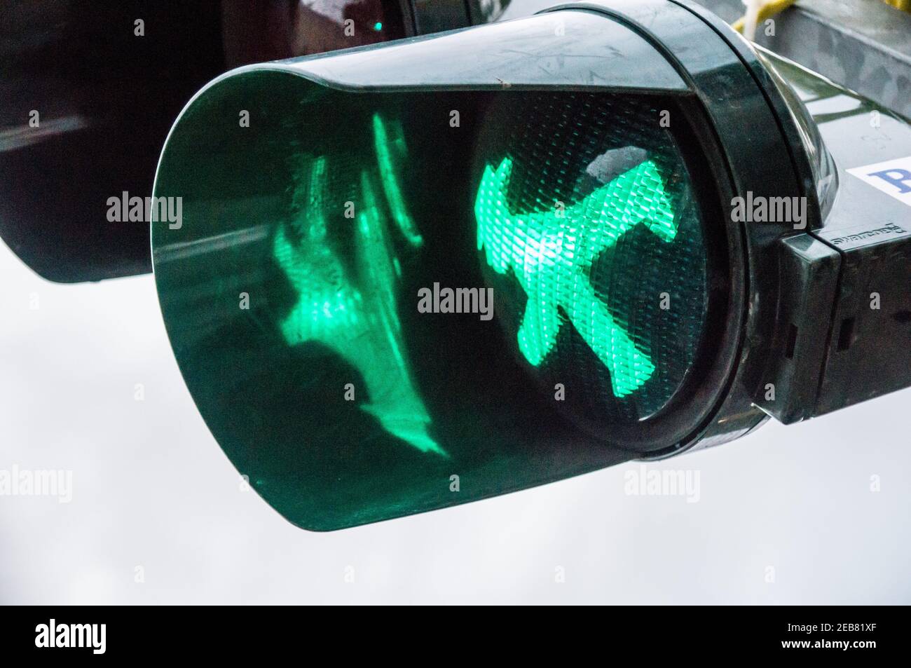 Green crossing man east germany hi-res stock photography and images - Alamy