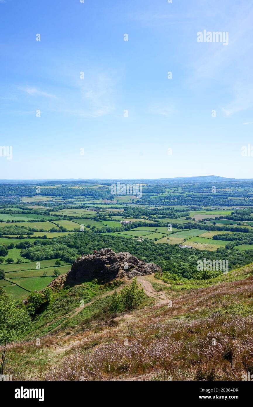 The Wrekin, Telford Hill, Marilyns, Summit View, West Midlands ...