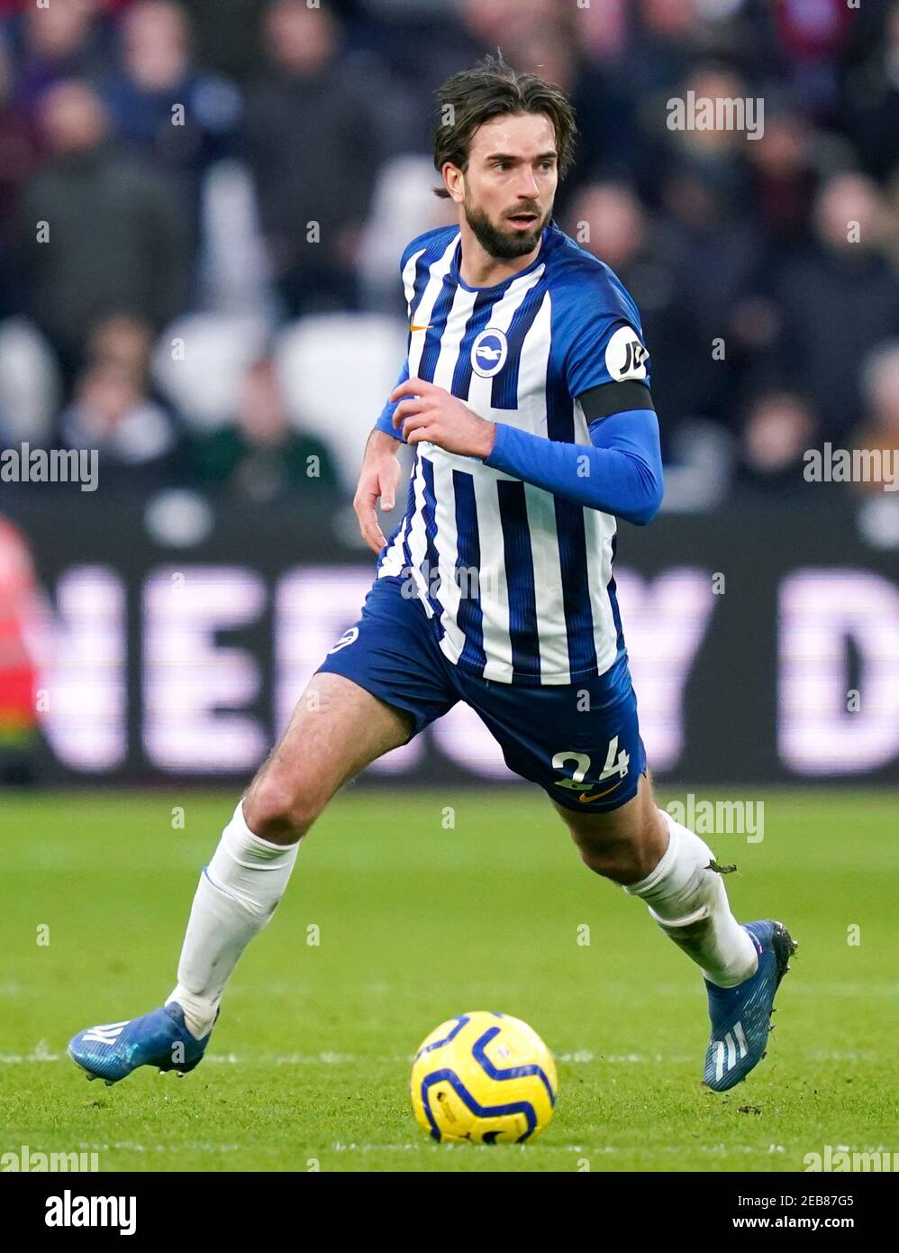 File photo dated 01-02-2020 of Brighton and Hove Albion's Davy Propper ...