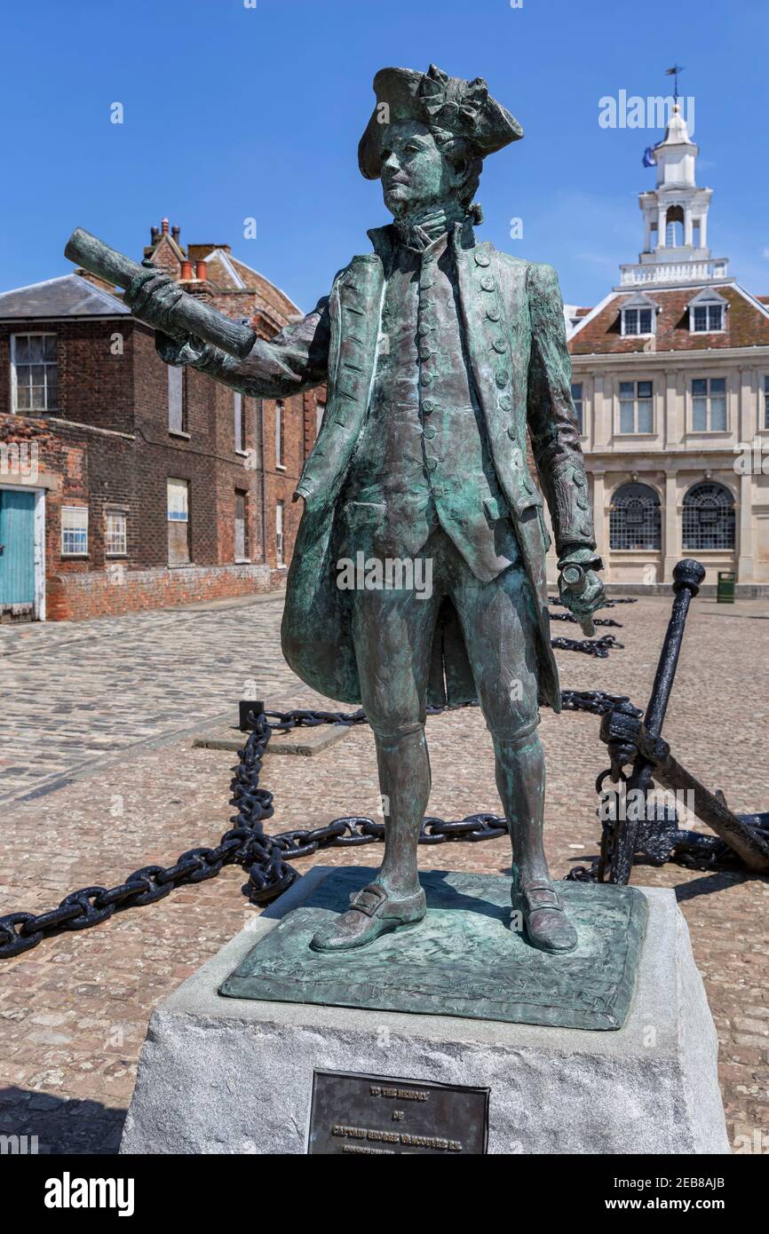 Statue captain george vancouver in hi-res stock photography and images ...