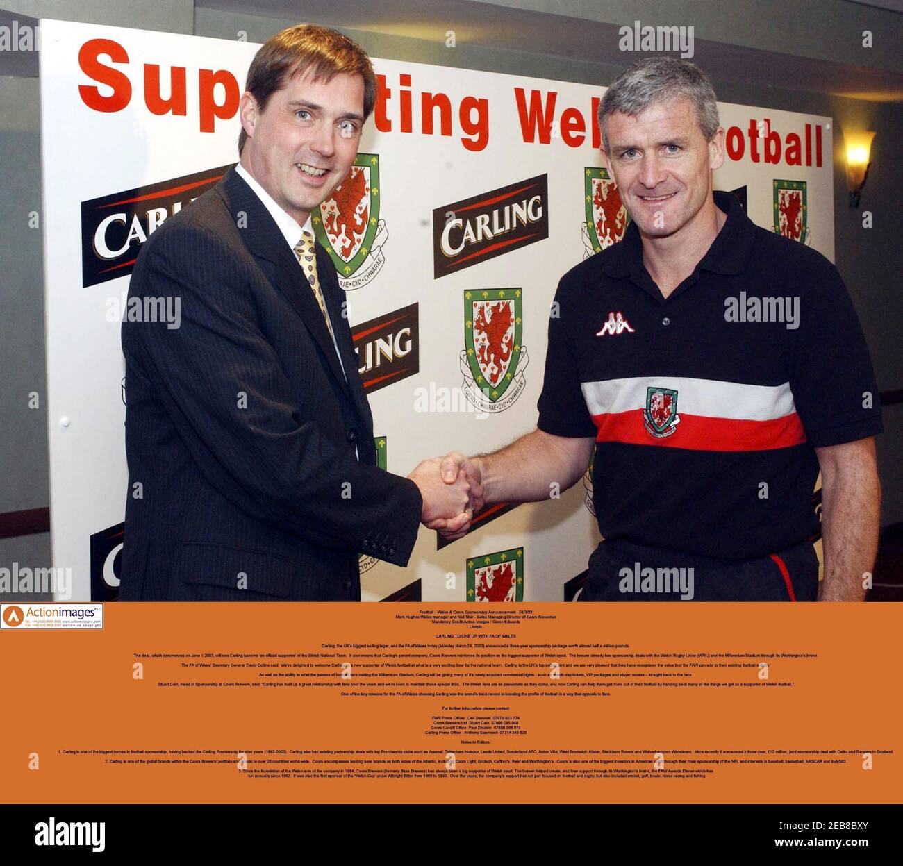 Welsh football manager mark hughes hi-res stock photography and images ...