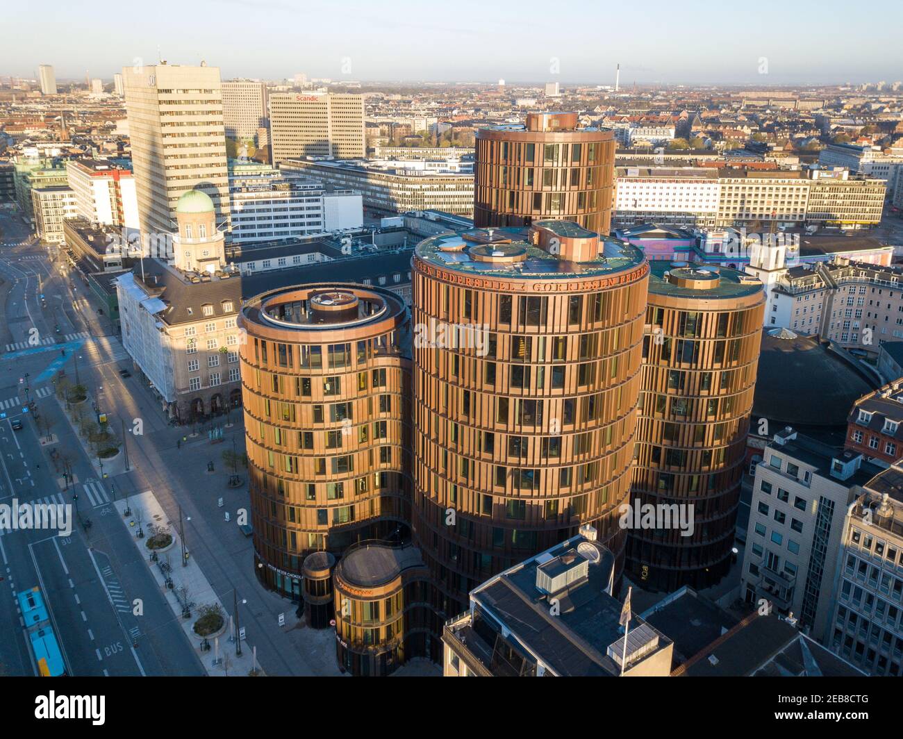 Axel Towers in Copenhagen, Denmark Stock Photo - Alamy