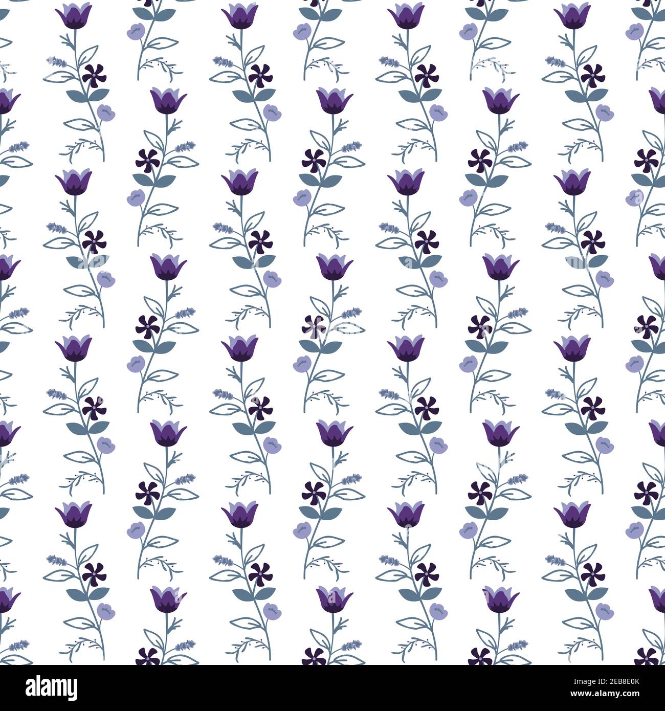 Purple stems Stock Vector Images - Alamy