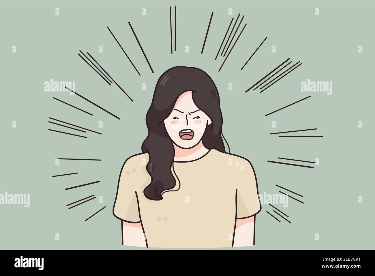 Aggression argue Stock Vector Images - Alamy