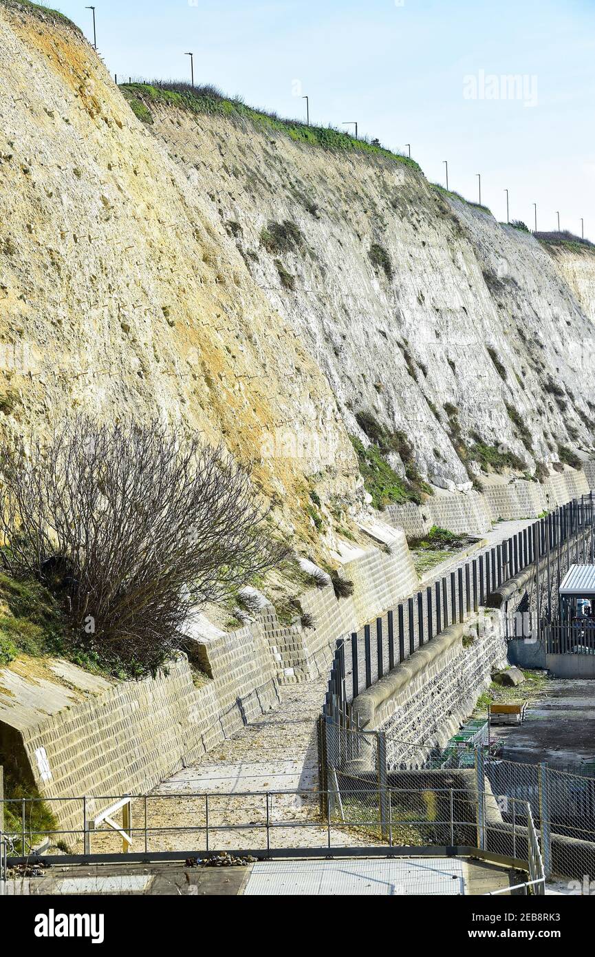 The undercliff walk hi-res stock photography and images - Alamy
