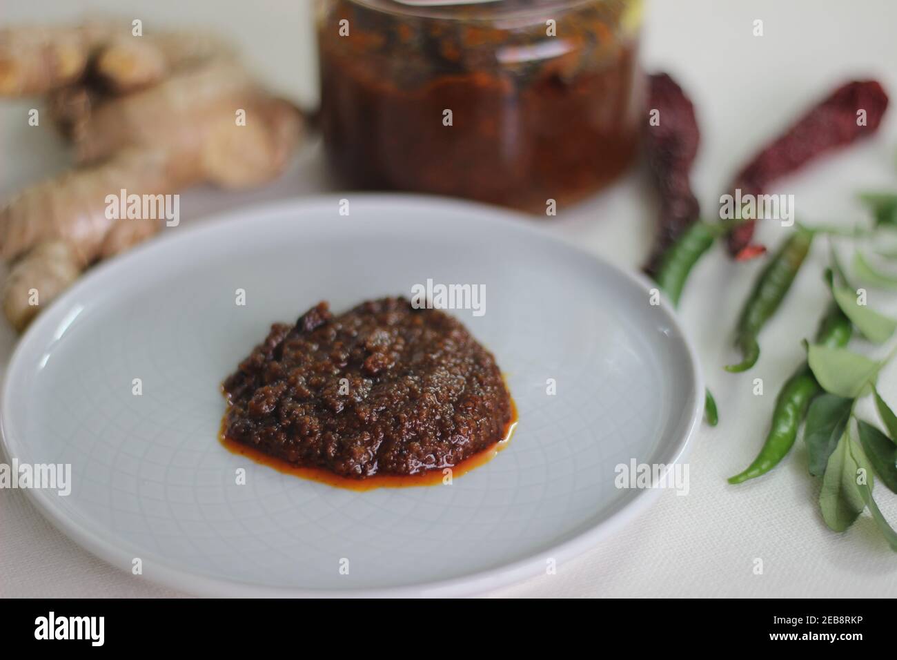 Ginger curry is a dark brown sweet-sour and spicy Keralite curry made ...