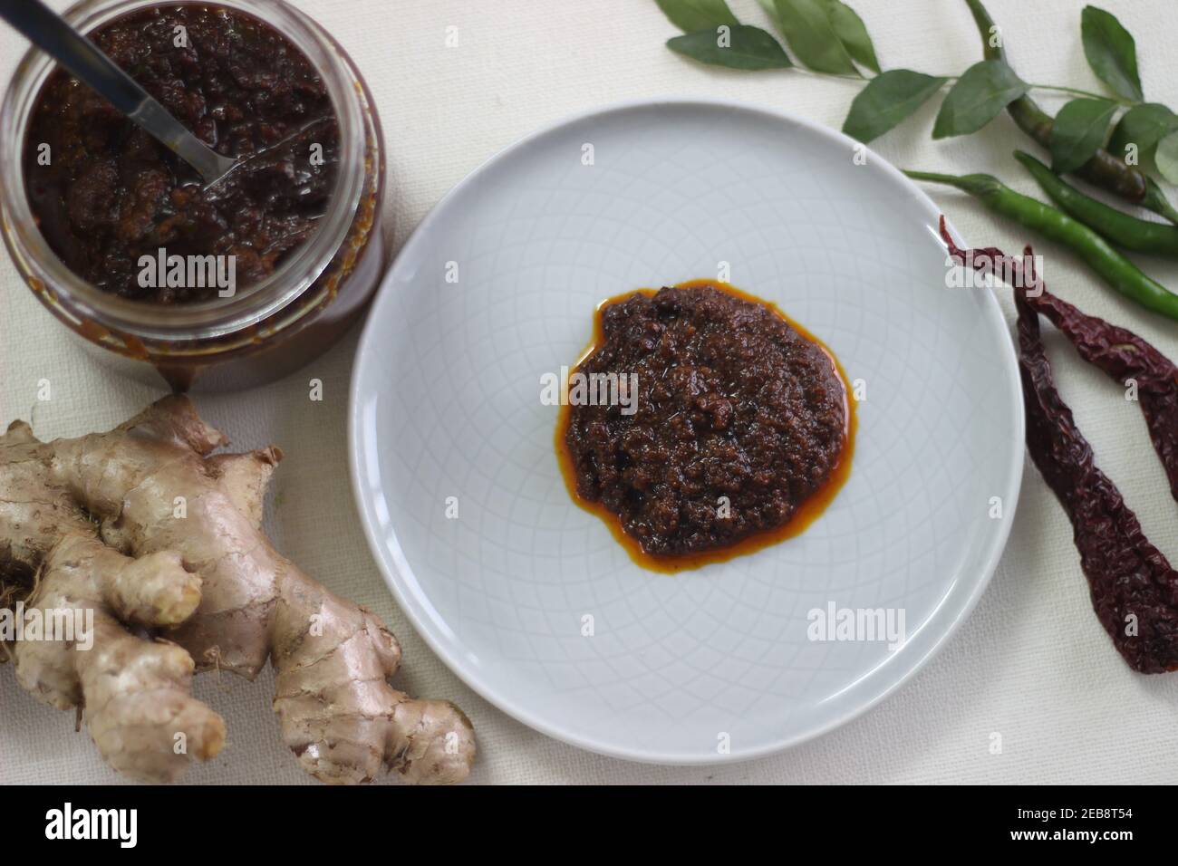 Ginger curry is a dark brown sweet-sour and spicy Keralite curry made ...