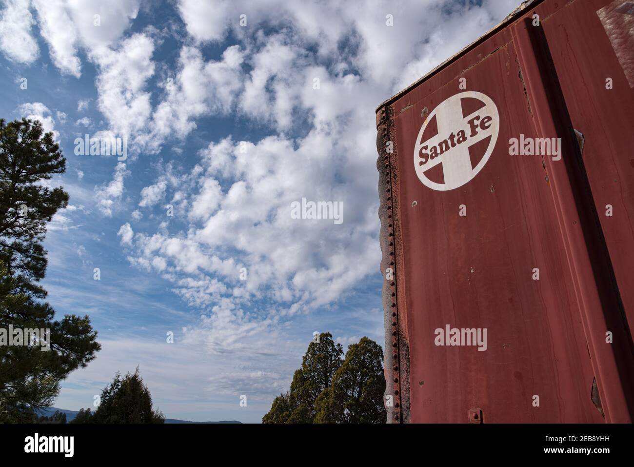 Old santa fe railroad hi-res stock photography and images - Alamy