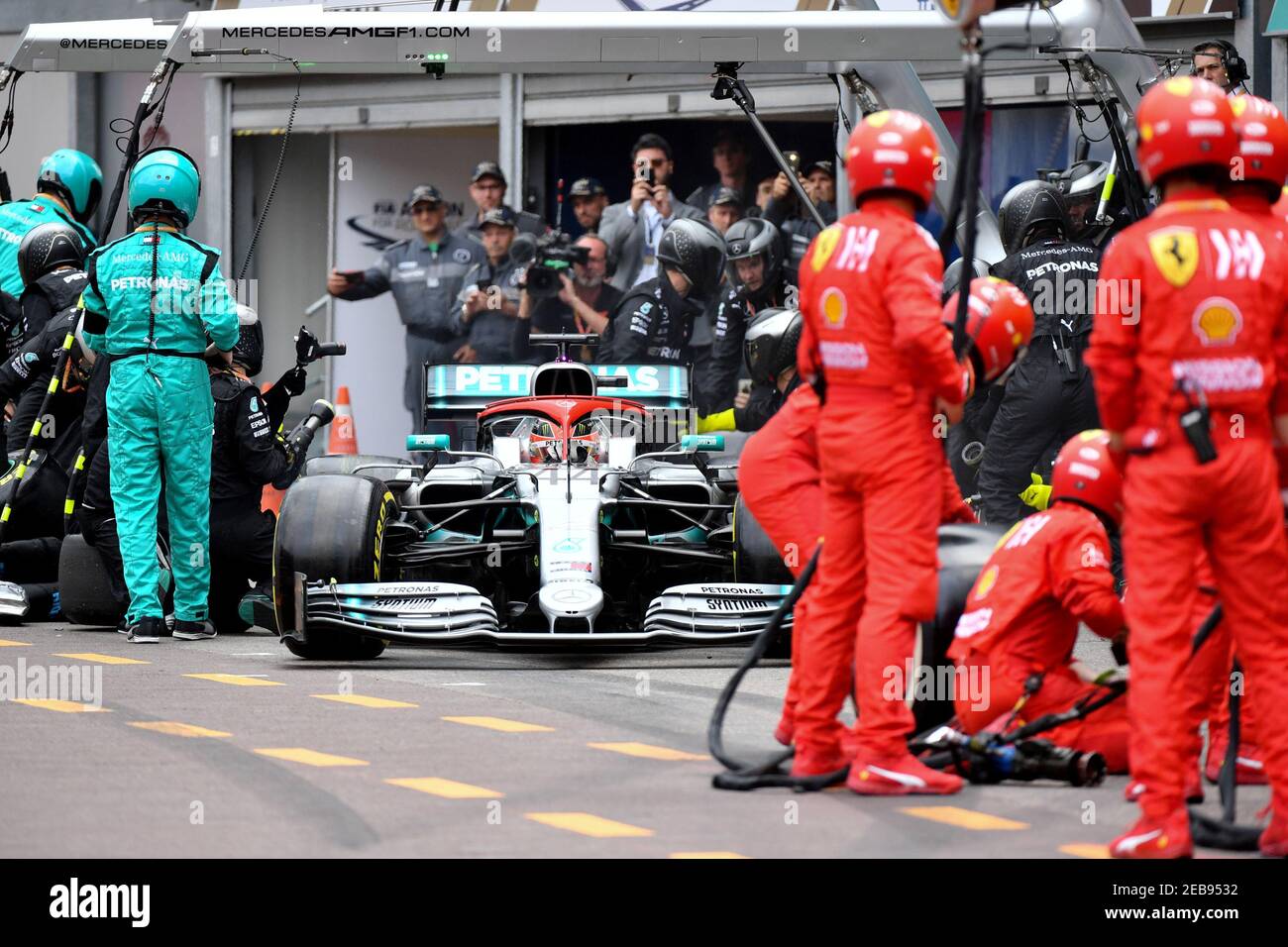 2019 monaco grand prix circuit de monte carlo hi-res stock photography ...