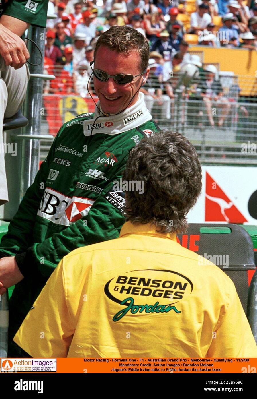 Eddie irvine jordan hi-res stock photography and images - Alamy