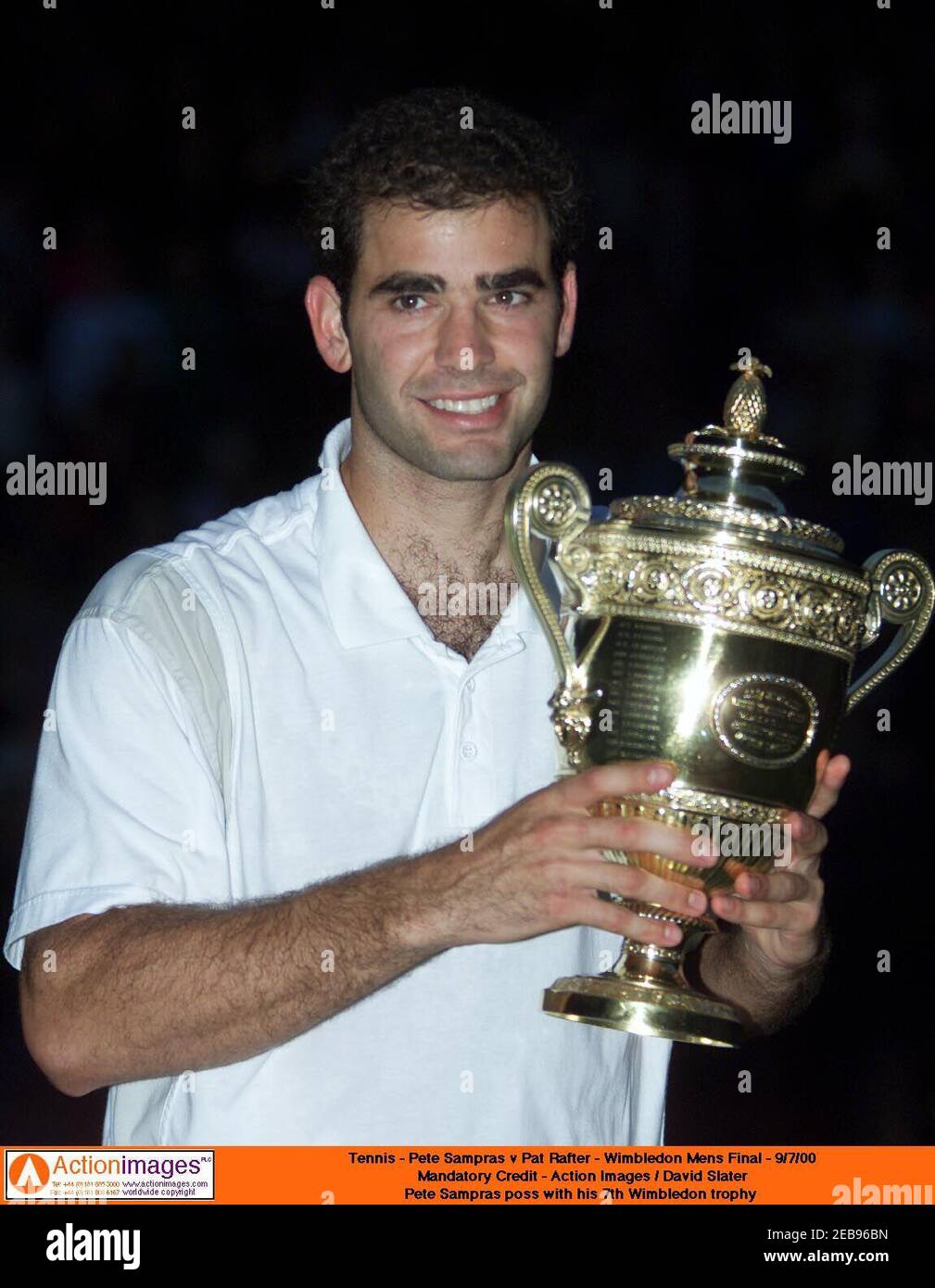 Wimbledon sampras v rafter hi-res stock photography and images - Alamy