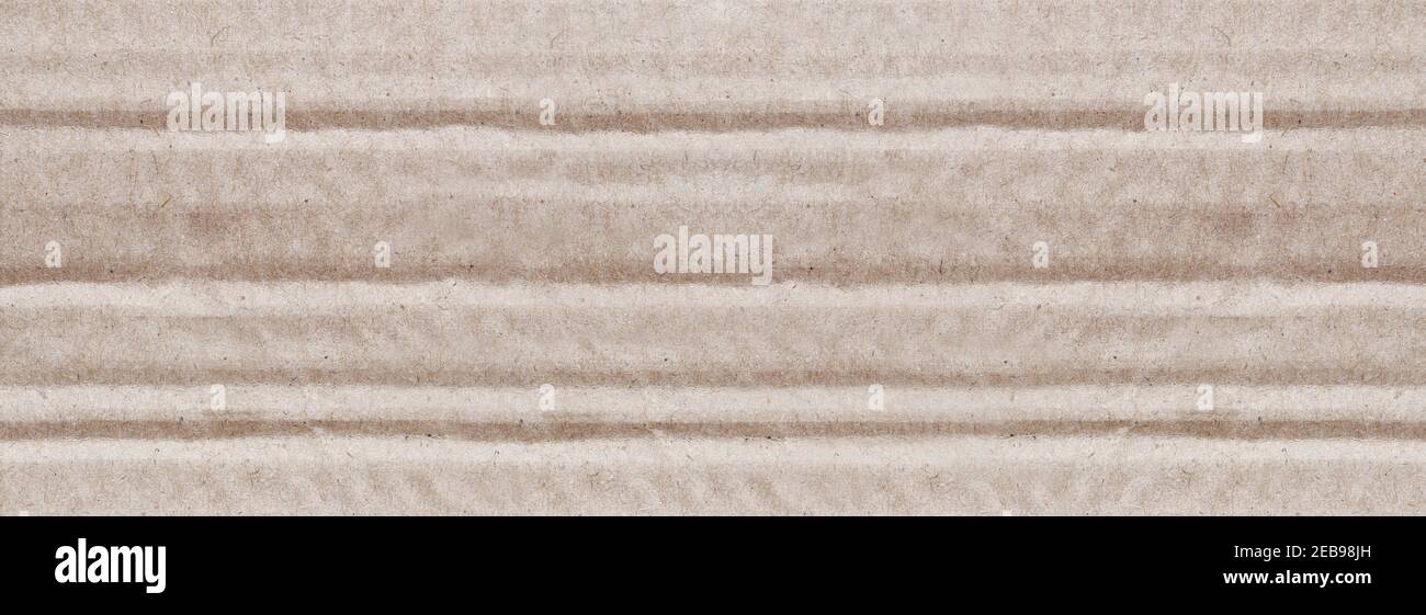 Panorama Texture of the brown paper box for the design background Stock ...
