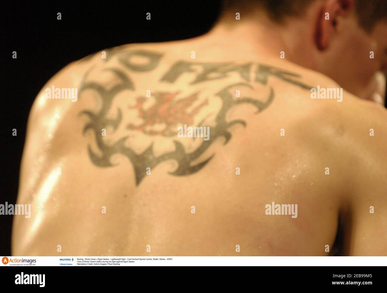 Ricky Tattoo Model Men